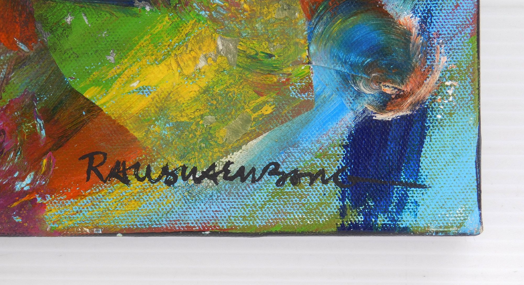 Robert Rauschenberg | Style of Robert Rauschenberg oil and reproduction ...