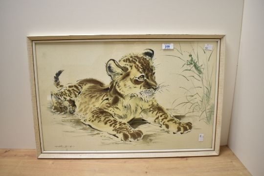 Ralph Thompson | The Investigators Jaguar Cubs | MutualArt