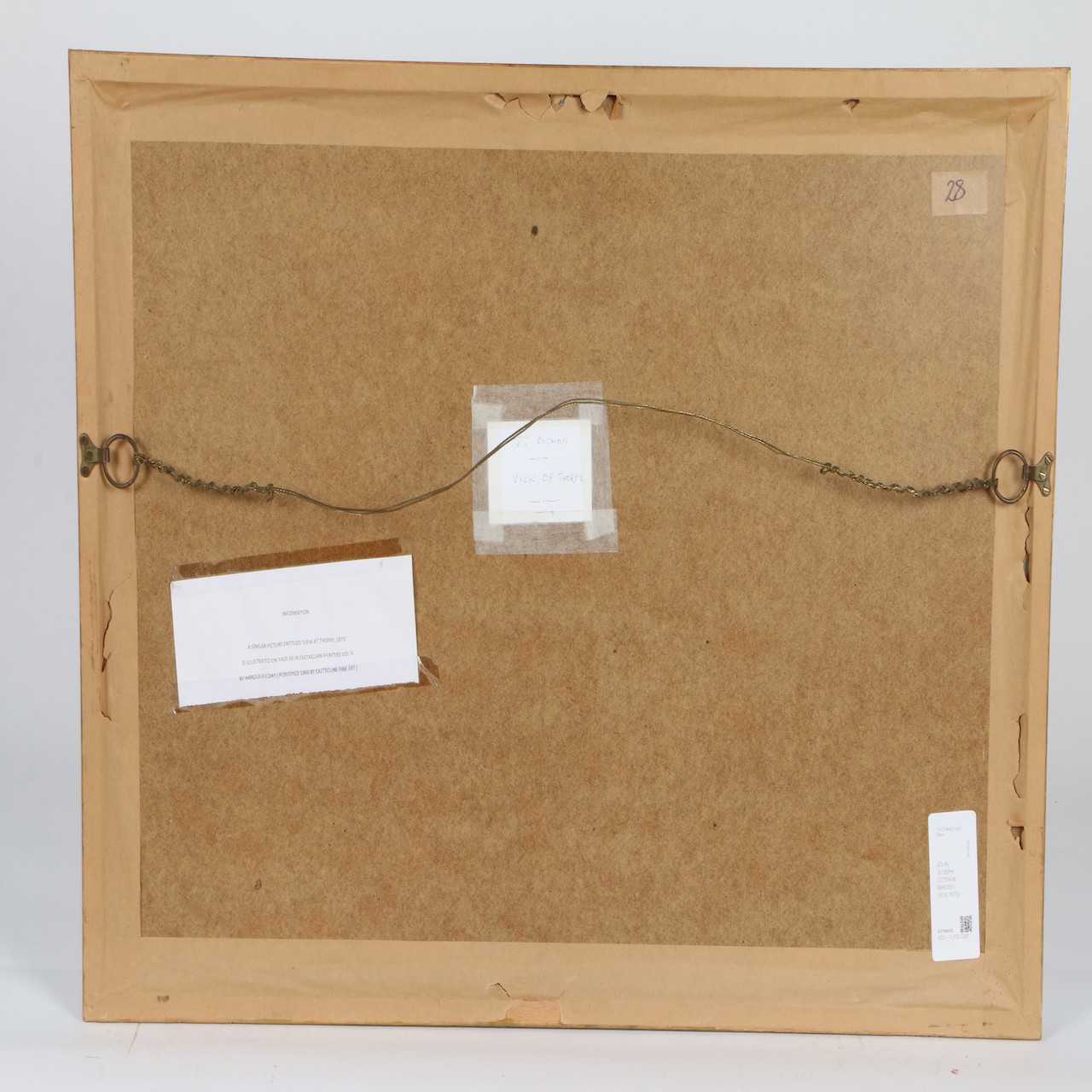 John Joseph Cotman | A View at Thorpe | MutualArt