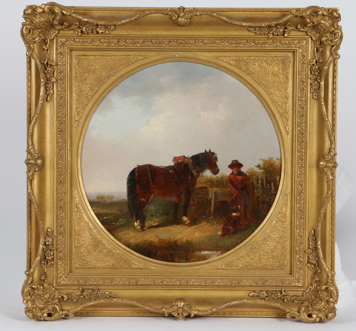 Thomas Smythe | 2 works: Returning home in the snow; Highland cattle in ...