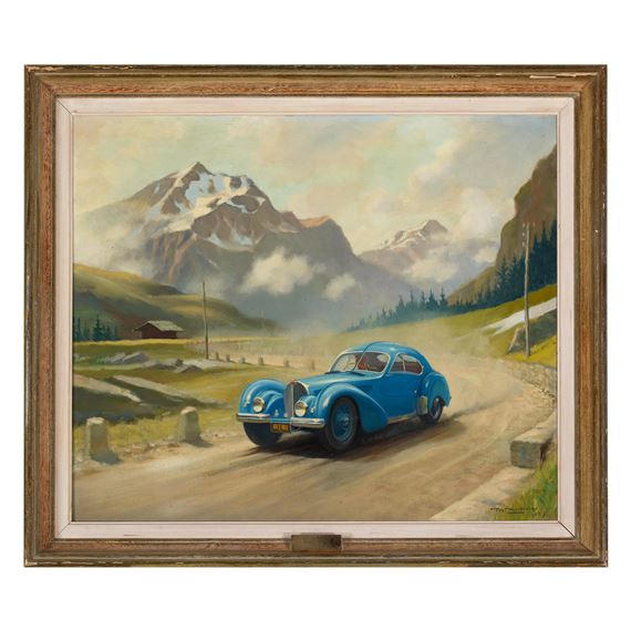 Roy Nockolds | Bugatti Atlantic Type 57SC (1955) | MutualArt