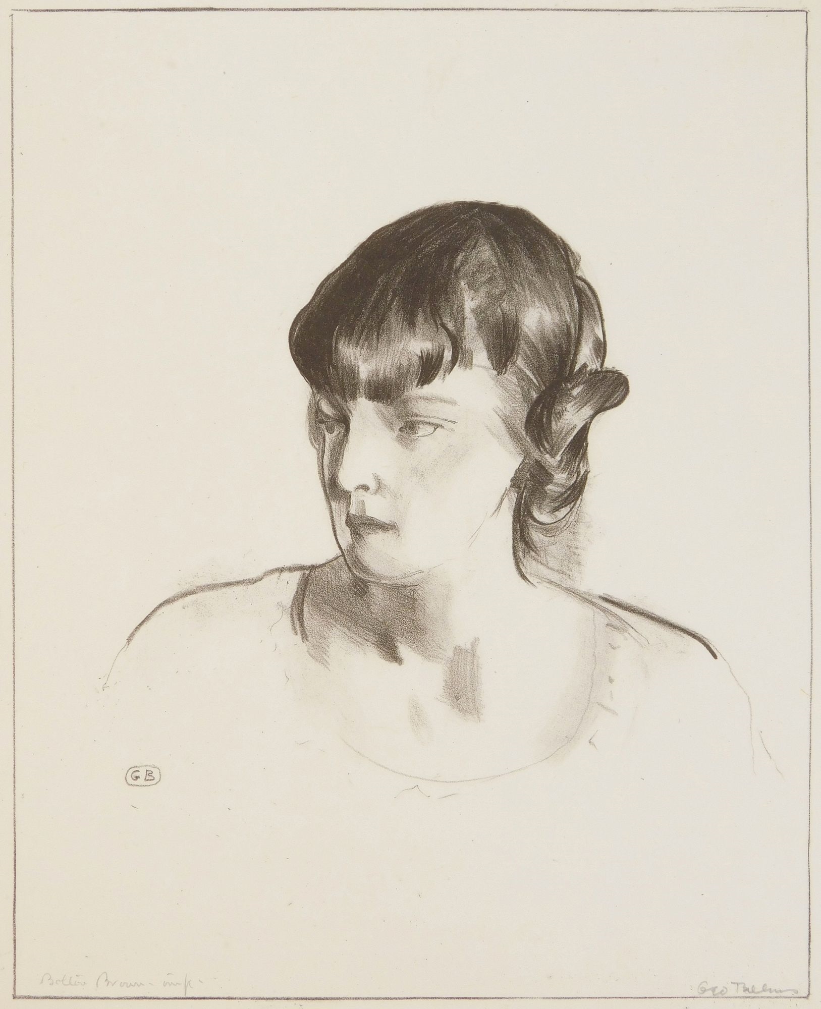 George Bellows | REDUCING SMALL, THIRD STONE (1921) | MutualArt