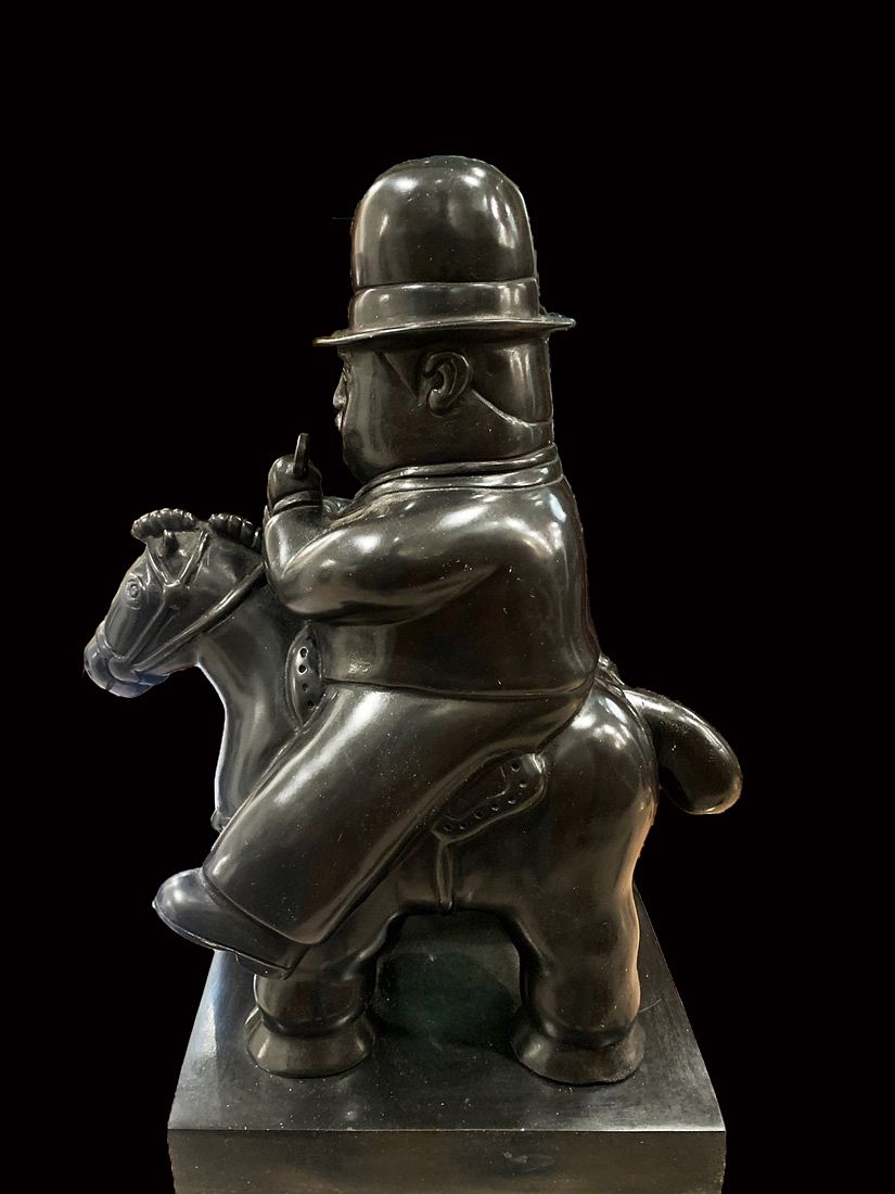 Fernando Botero | Pedrito on Horse, FERNANDO BOTERO Bronze Sculpture ...