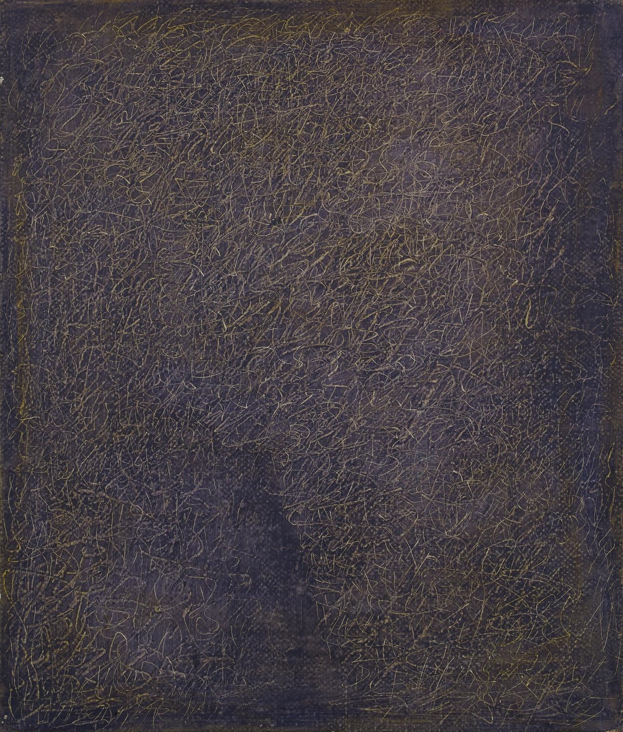 Mario Deluigi | Mario Deluigi GRATTAGE tecnica mista su tela | MutualArt