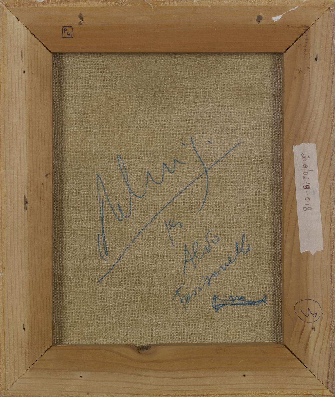 Mario Deluigi | Mario Deluigi GRATTAGE tecnica mista su tela | MutualArt