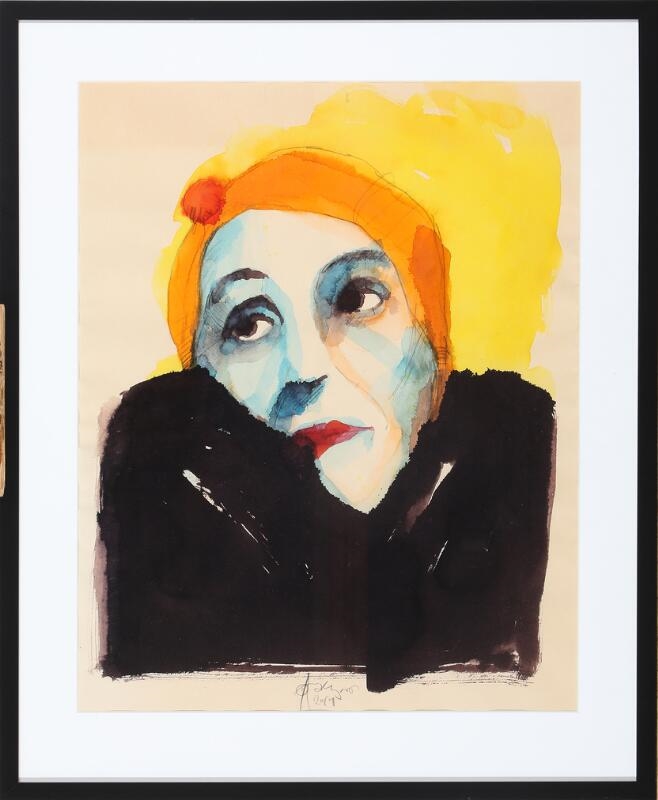 Ole Aakjær | Portrait of Karen Blixen | MutualArt
