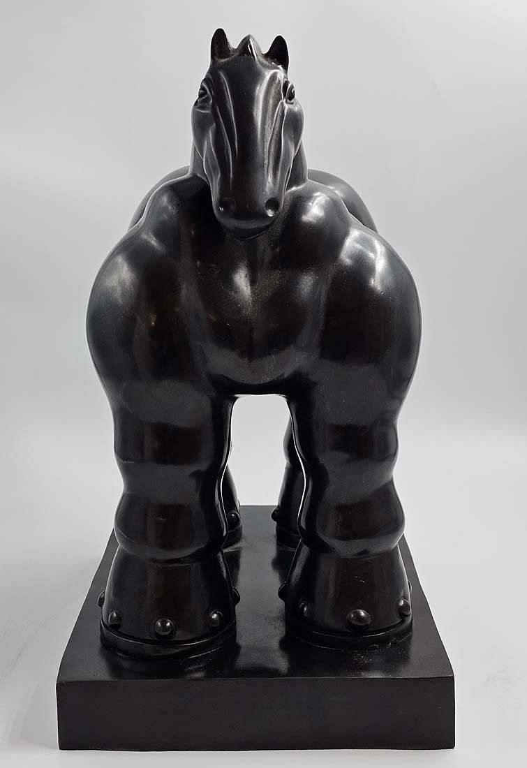 Fernando Botero | Signed And Numbered Bronze Sculpture Horse By ...