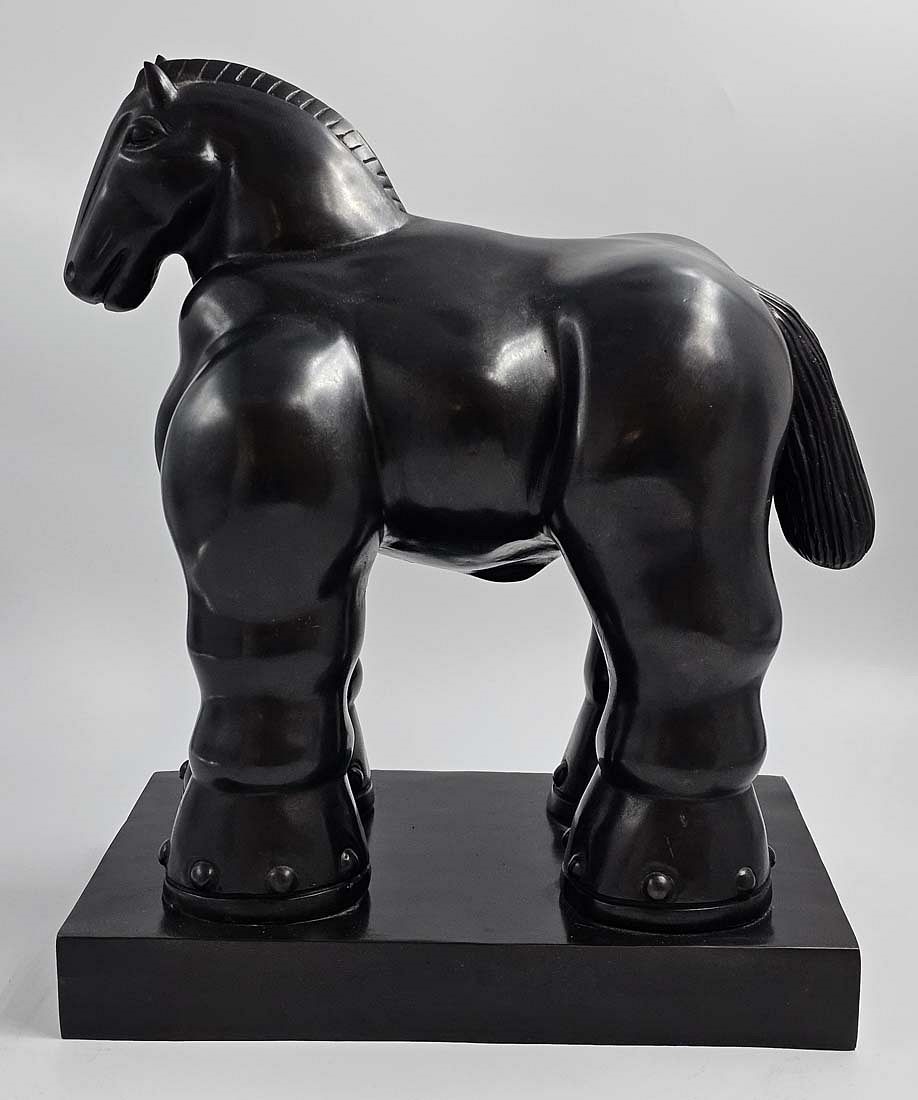 Fernando Botero | Signed And Numbered Bronze Sculpture Horse By ...