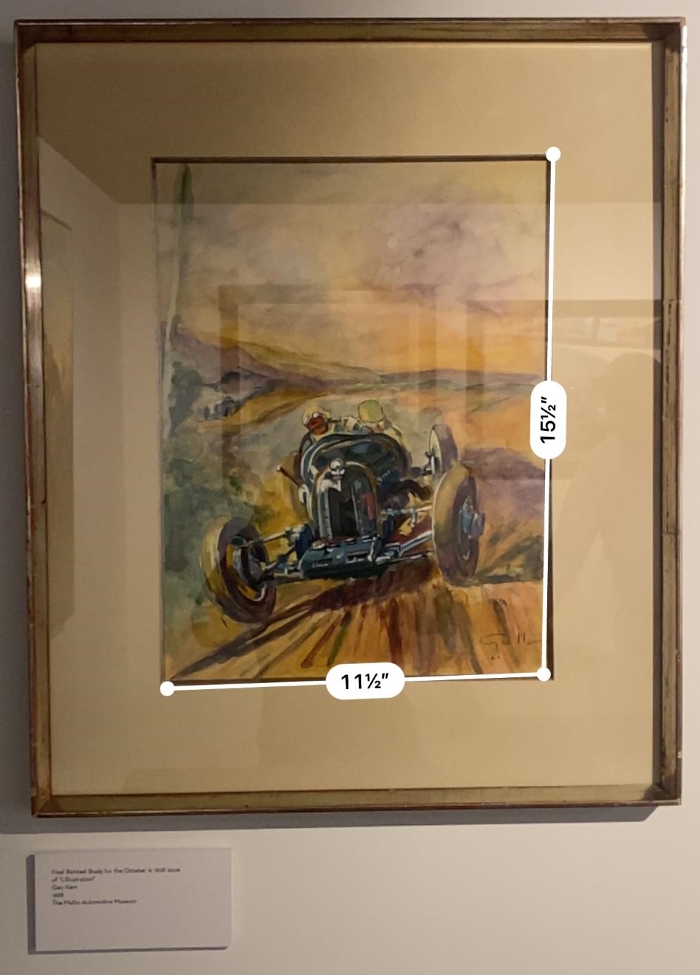 Géo‏ Ham | Painted study | MutualArt