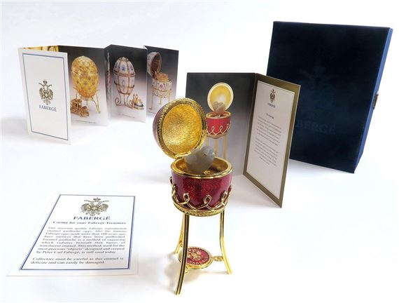 Alexander Iii | A Faberge Menagerie Chicken Surprise Egg | MutualArt