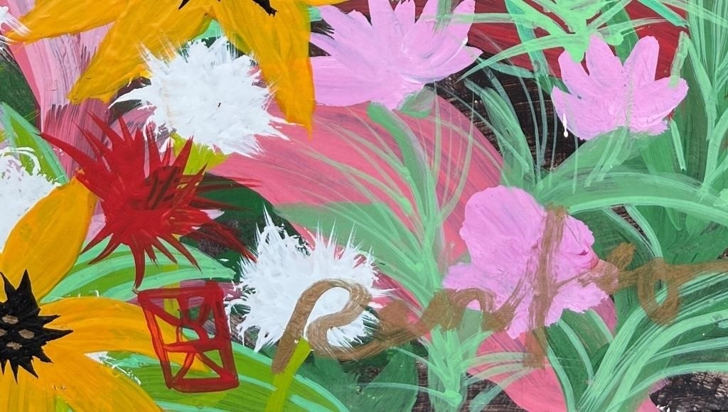 James Neal Renfro | JAMES RENFRO PAINTING OF NATIVE IN THE JUNGLE ...