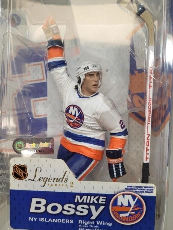 J. Macfarlane | 2005 McFarlane, Mike Bossy figure (2005) | MutualArt