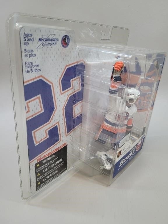 J. Macfarlane | 2005 McFarlane, Mike Bossy figure (2005) | MutualArt