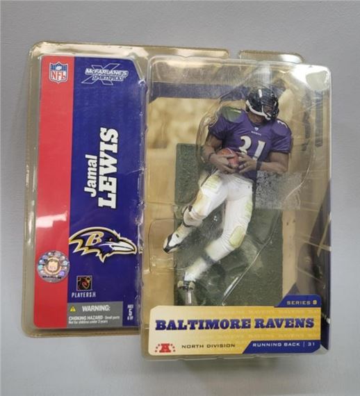 J. Macfarlane | 2004 McFarlane, Jamal Lewis figure (2004) | MutualArt