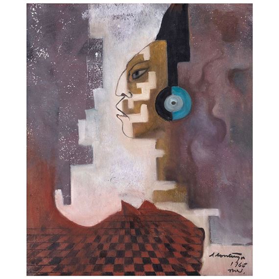 Roberto Montenegro | Perfil maya (1966) | MutualArt