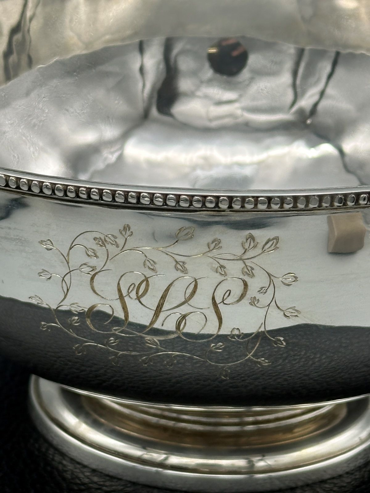 Hans Christensen | 2) Large Sterling Silver Bowls In Velvet Lined ...