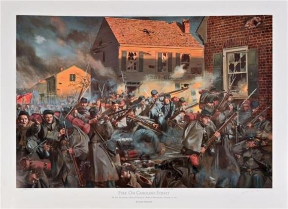 Don Troiani | Don Troiani Fire On Caroline Street Print (1998) | MutualArt
