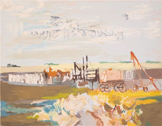 Raúl Soldi | Paisaje de Tres Arroyos (23) | MutualArt