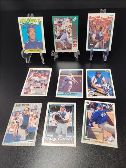 Gary Carter | 9 Gary Carter baseball cards | MutualArt