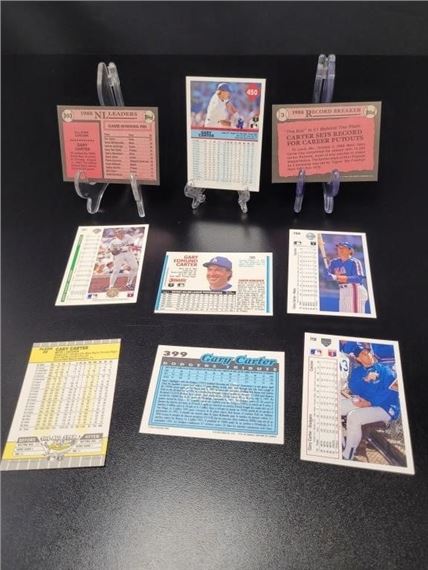 Gary Carter | 9 Gary Carter baseball cards | MutualArt