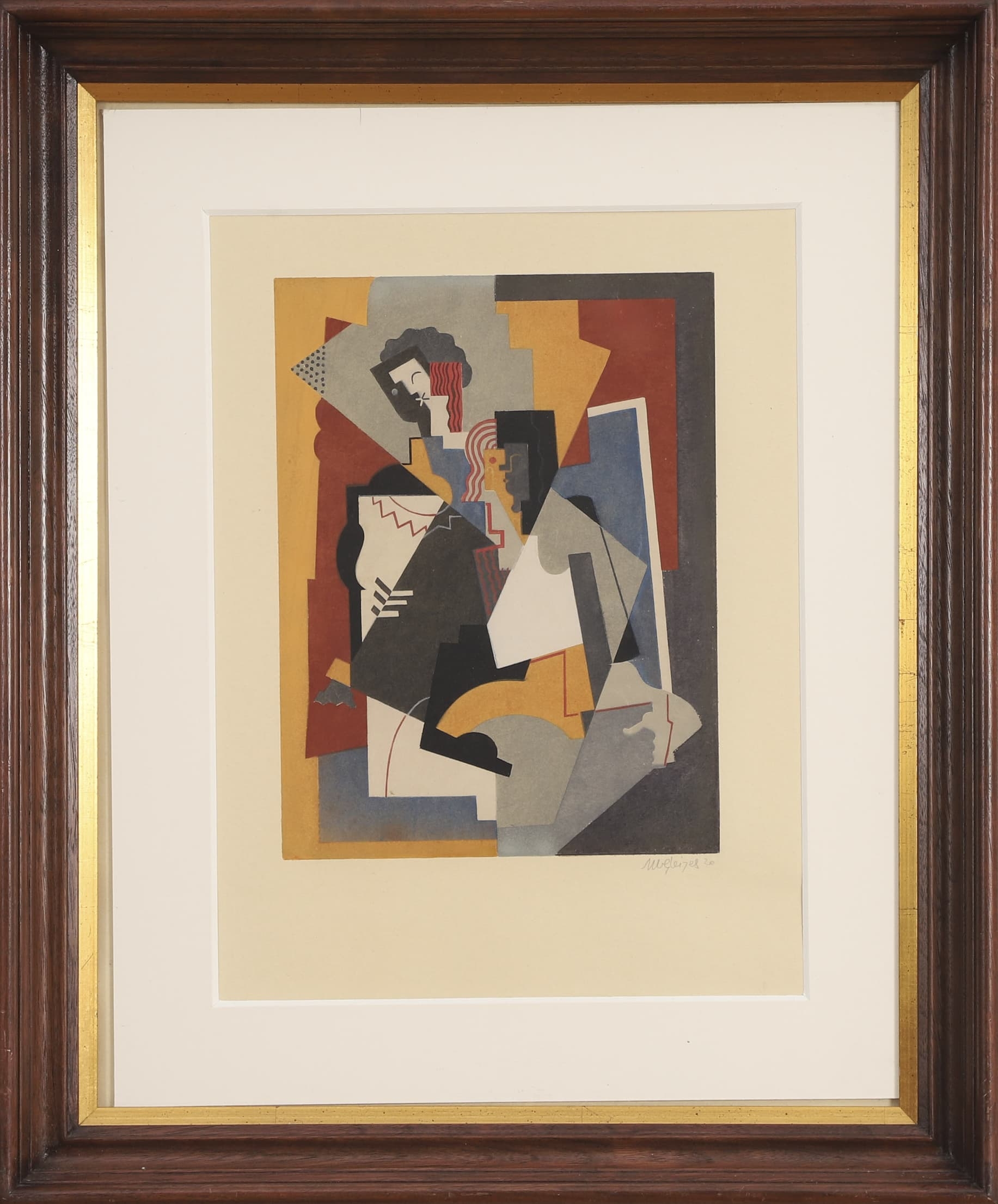 Albert Gleizes | Composition aux figures, 1920 (1920) | MutualArt