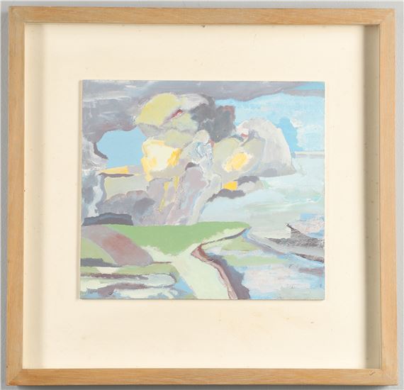 Derek James | DEREK JAMES HYATT (1931-2015). COASTAL LANDSCAPE | MutualArt