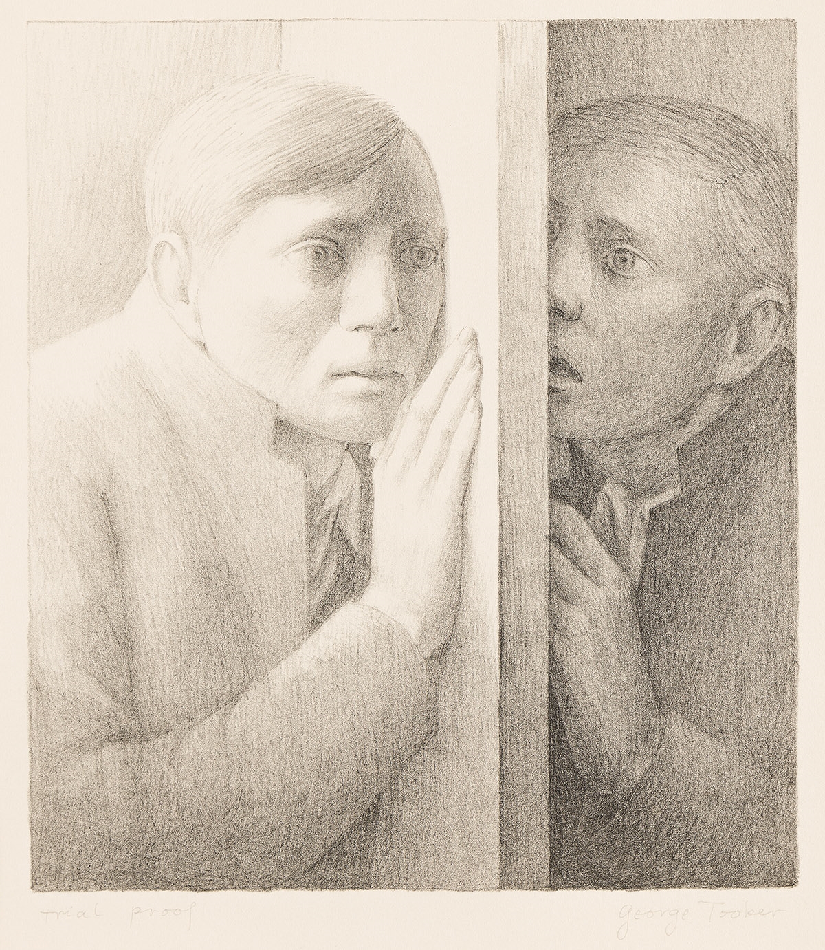 George Tooker | The Voice (1977) | MutualArt