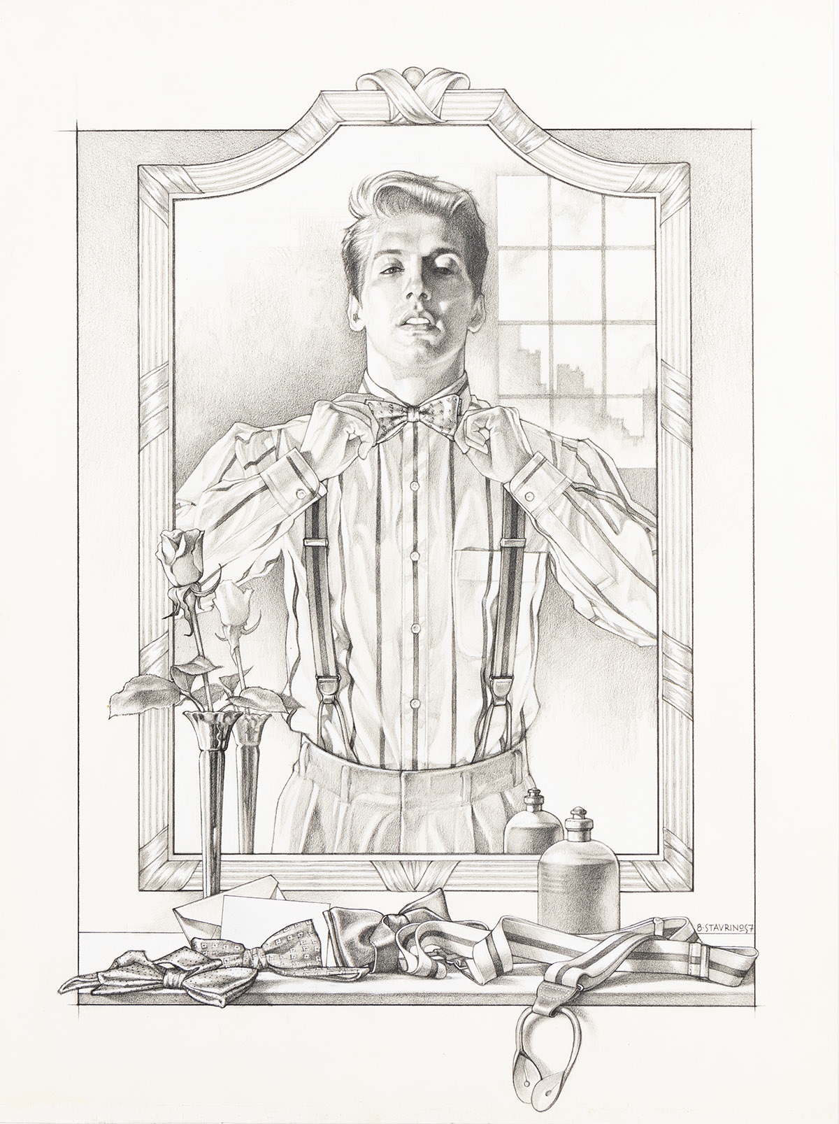 George Stavrinos | GEORGE STAVRINOS (1948-1990 (1987) | MutualArt