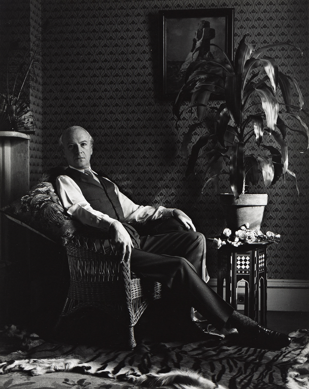 Jensen Yow | Portrait of Cecil Beaton (Circa 1950s) | MutualArt