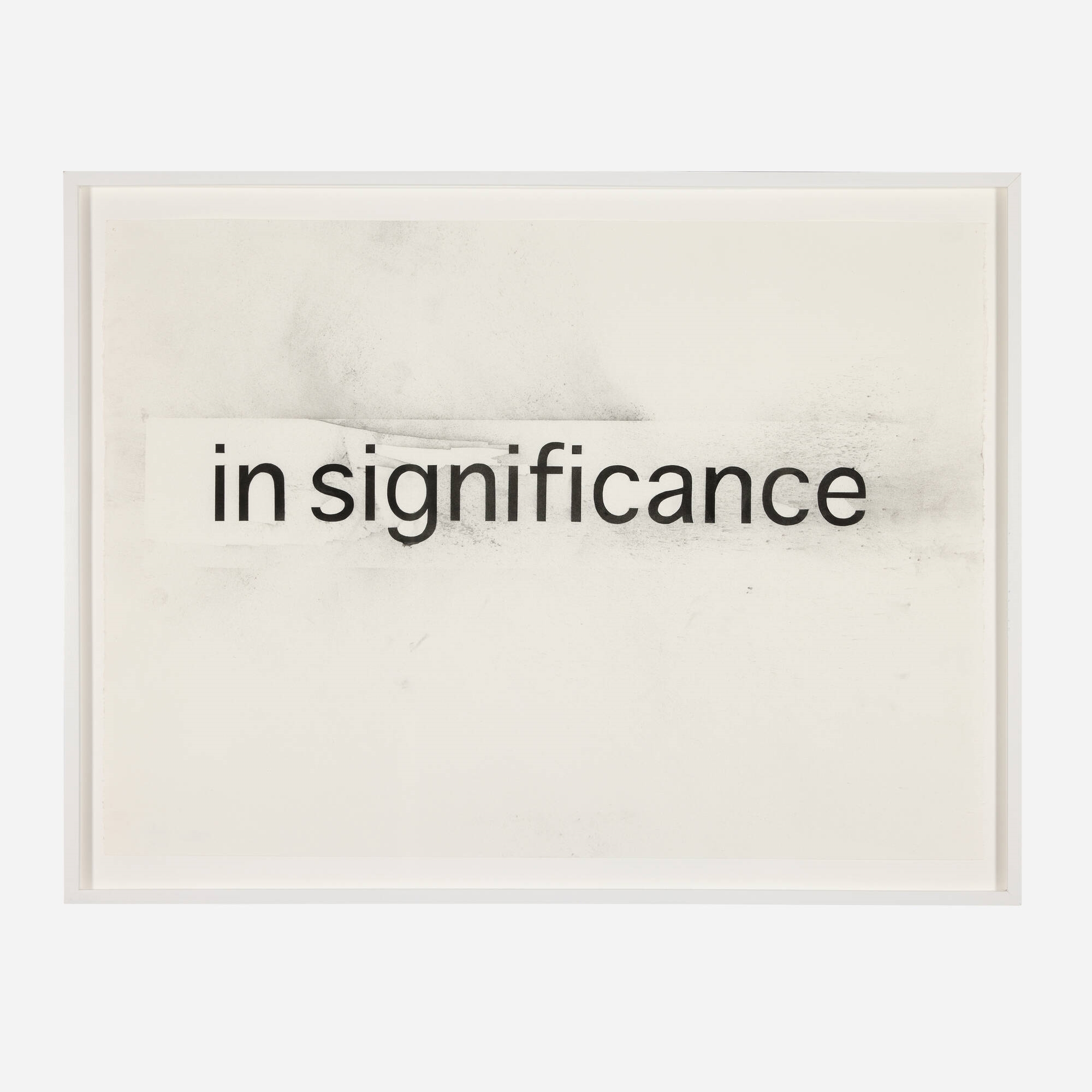 Steven Walls | in significance (2005) | MutualArt