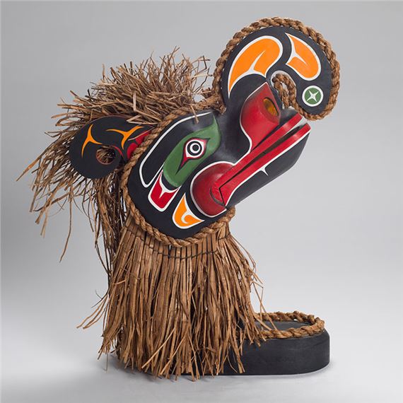 Stanley E. Hunt III | Kwakiutl Crooked Beak of Heaven (2002) | MutualArt
