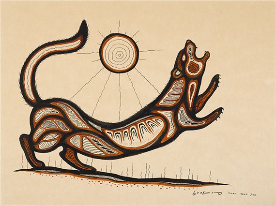 Carl Ray | Medicine Fox (1977) | MutualArt