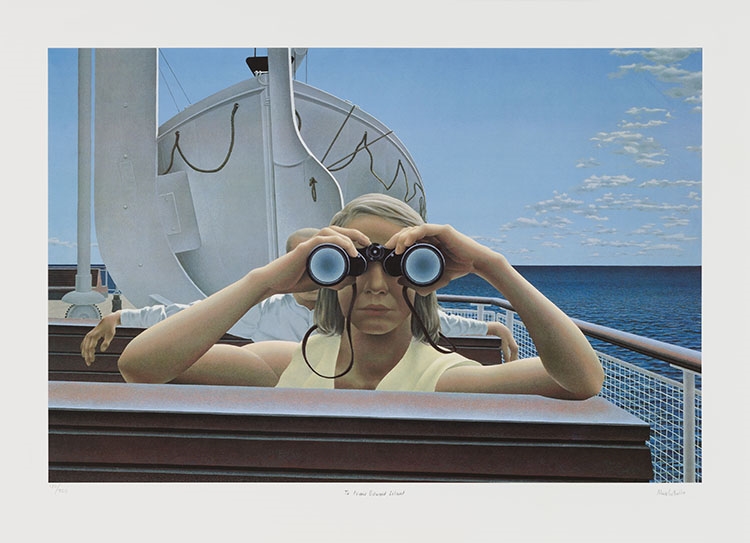 Alex Colville | Chaplain (1991) | MutualArt