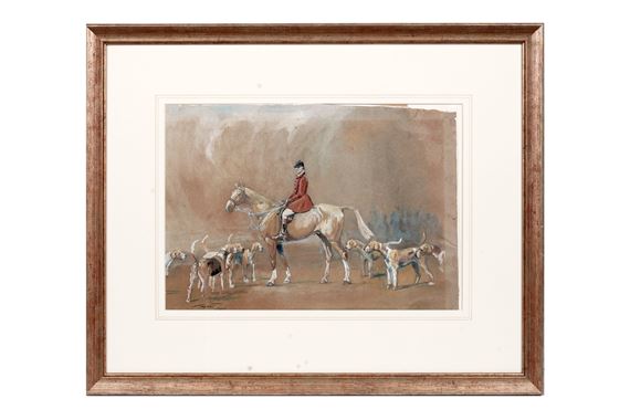 Tom Carr | Portrait of a Braes of Derwent Huntsman Accompanied by the ...