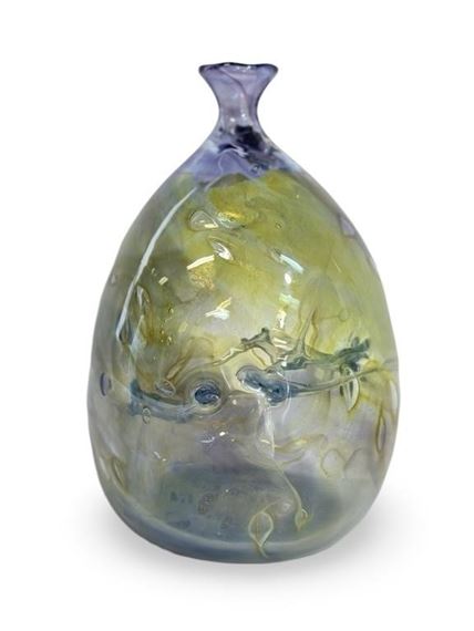 Michael Robinson | MICHAEL ROBINSON - TWO RIVERS BLOWN GLASS VASE ...