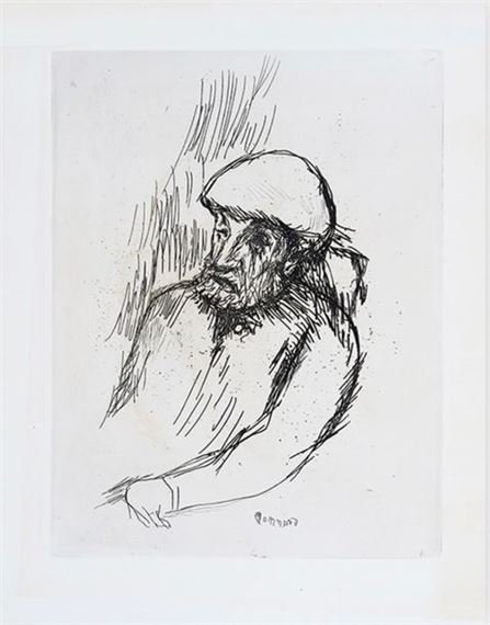Pierre Bonnard | Pierre Bonnard Etching on wove paper of Renoir's ...