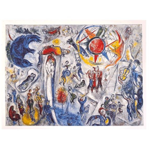 Marc Chagall | France Four-color (1964) | MutualArt