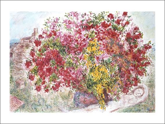 Marc Chagall | Marc Chagall (1887-1985) France The Gardens of Saint ...