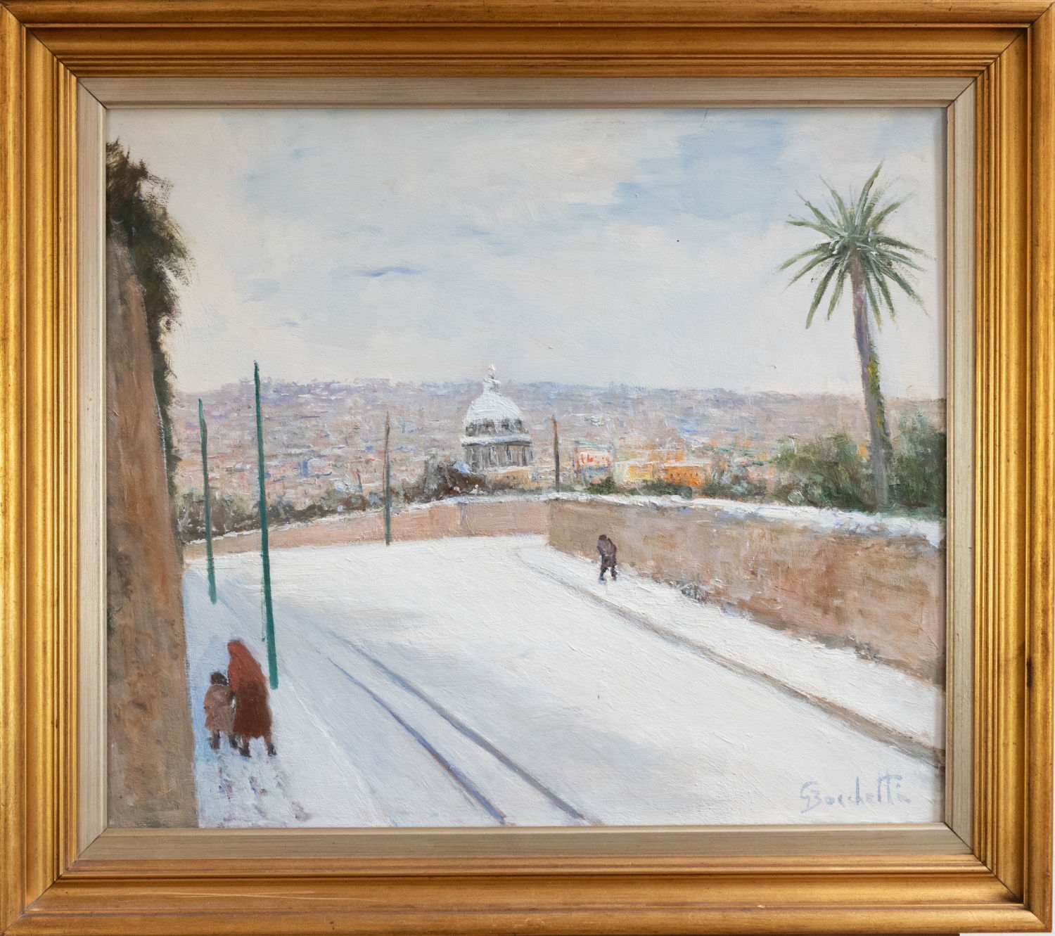 Gaetano Bocchetti | Nevicata a Capodimonte | MutualArt