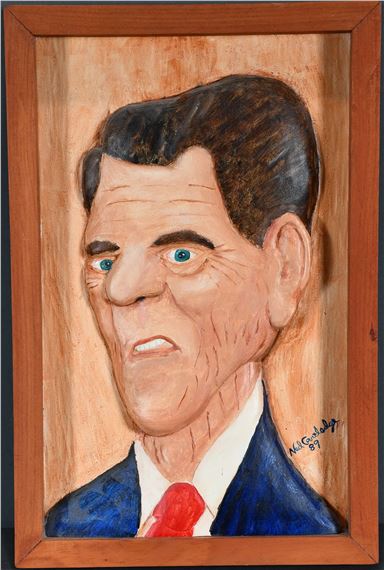 Ned Cartledge | Ronald Regan (1989) | MutualArt