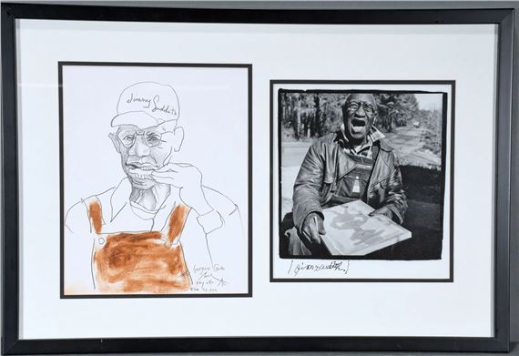 Fred Nall Hollis | Photo and Drawing of Jimmy Lee Sudduth (1999 ...