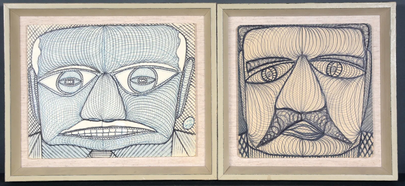 Ted Gordon | He Knows and Villian (1994) | MutualArt