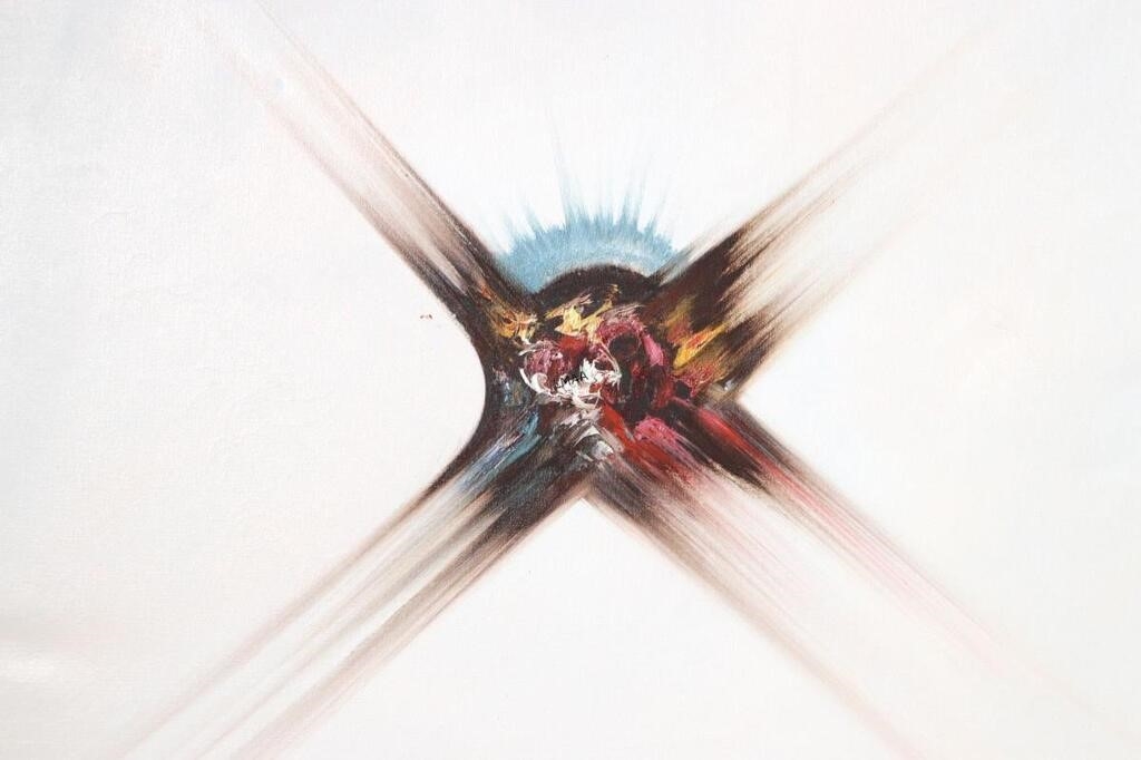 Pat Larsen | PAT LARSEN ABSTRACT ACRYLIC ON CANVAS | MutualArt