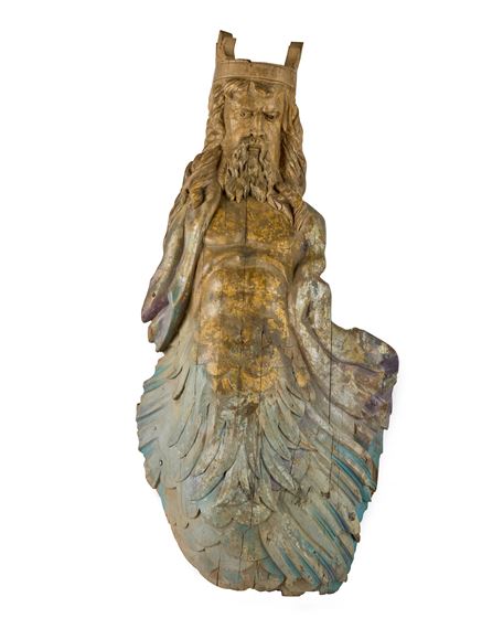 Charles Spooner | An English carved and partially gilded and silvered ...