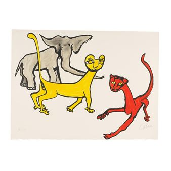 Alexander Calder | Horse (1975) | MutualArt