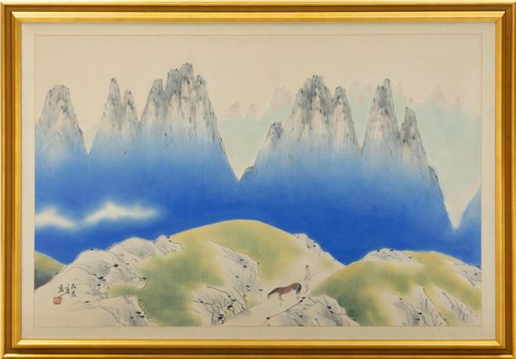 Park Nosoo | With artist seal in red and calligraphy | MutualArt