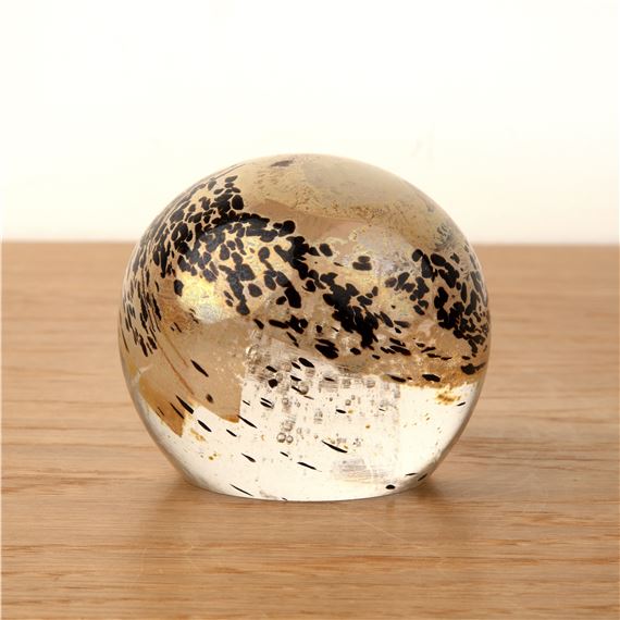 Sam Herman | glass paperweight (1981) | MutualArt