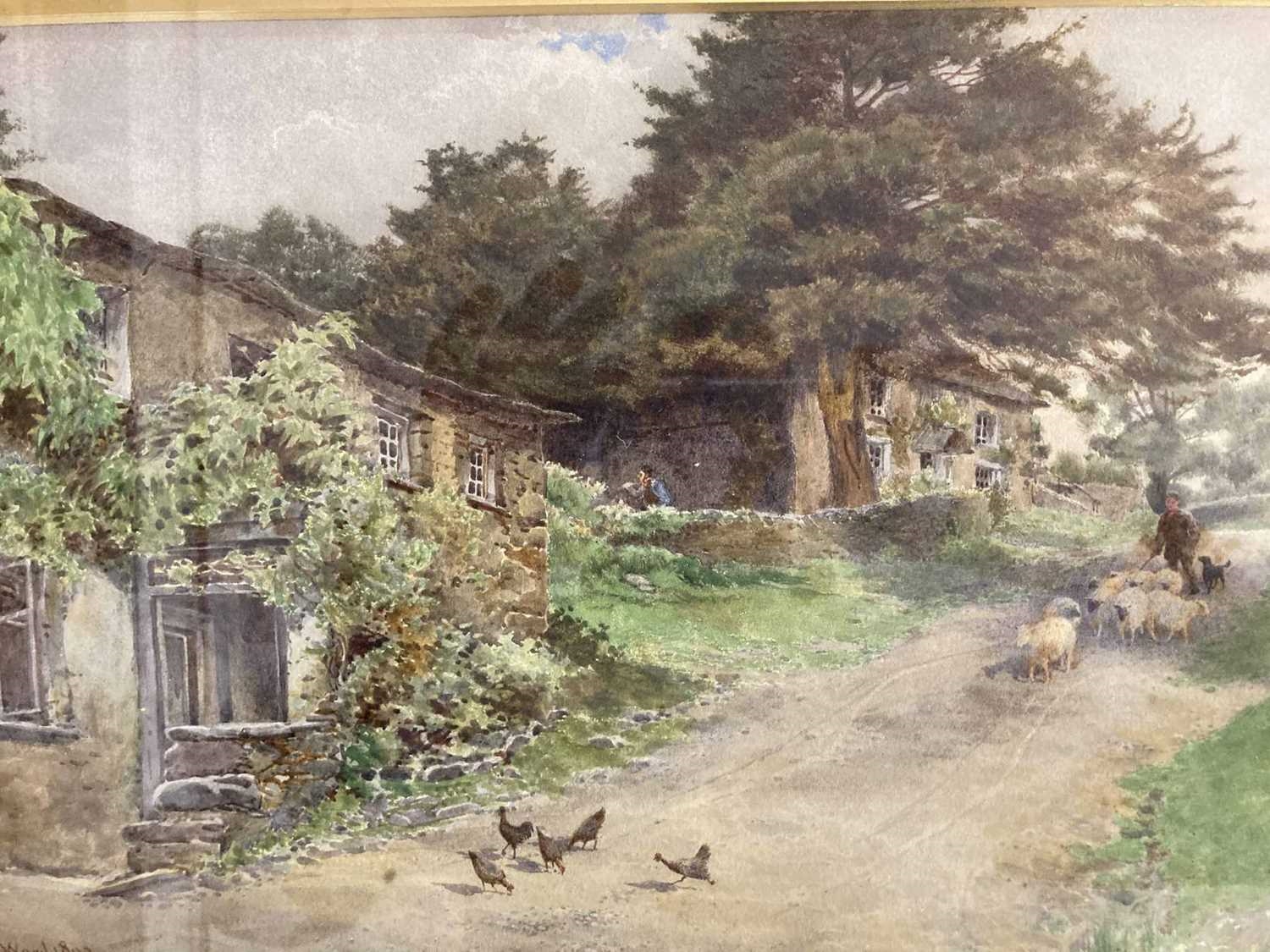 Cyril Ward | Watercolours of a rustic scene | MutualArt