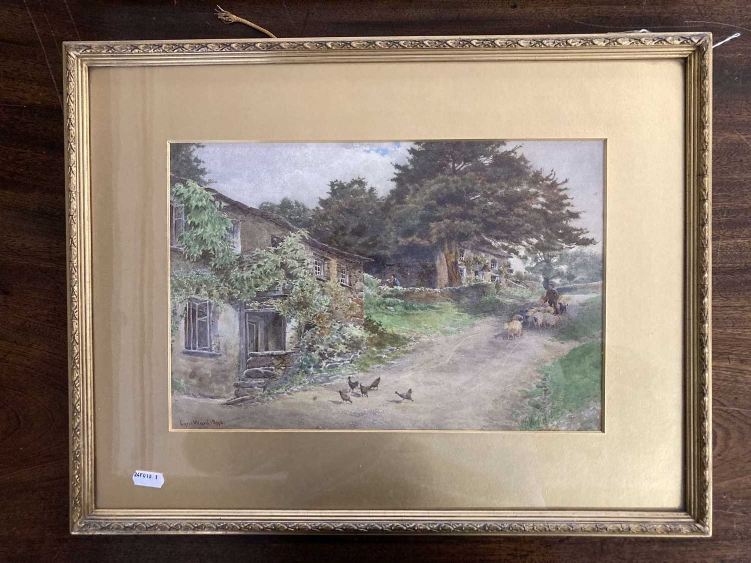 Cyril Ward | Watercolours of a rustic scene | MutualArt