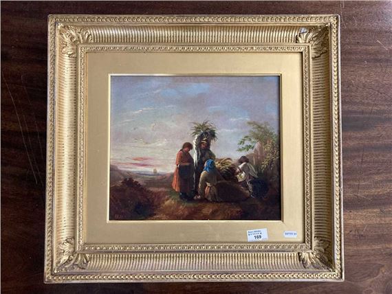 Samuel Edmund Waller | Figures in a Landscape | MutualArt